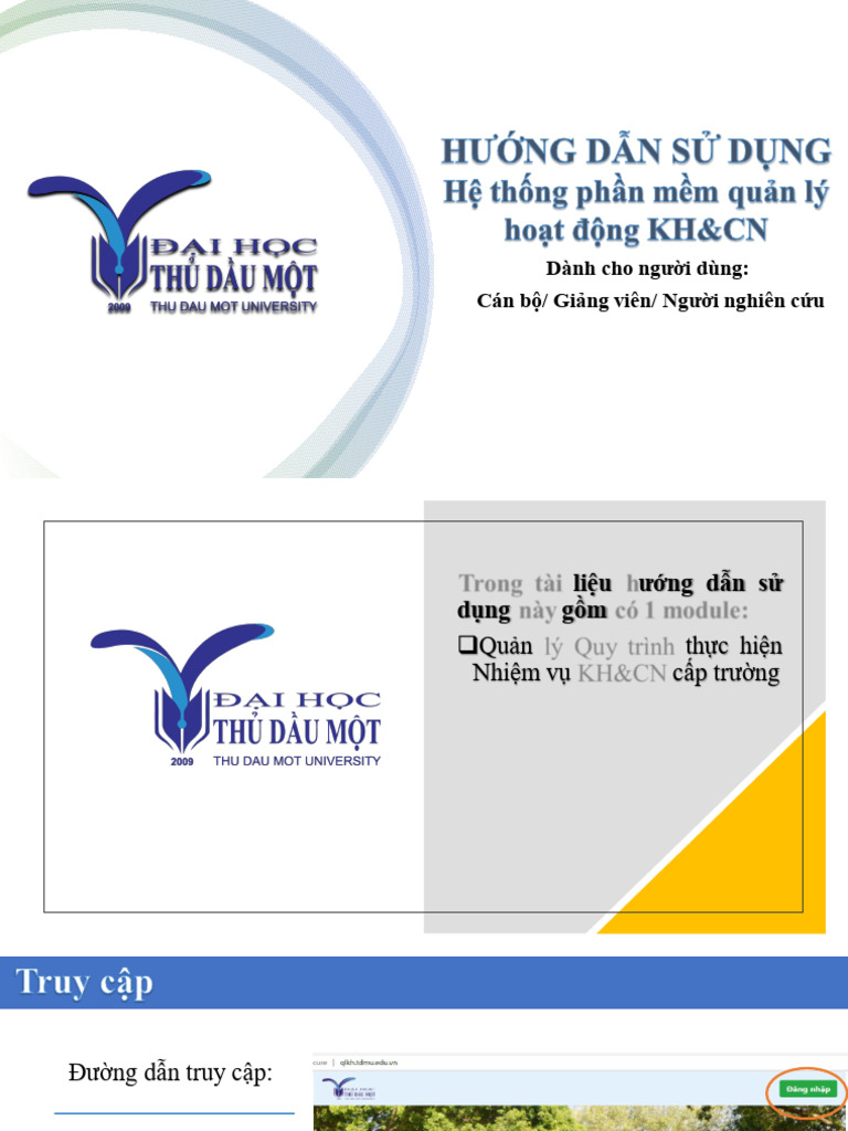 ĐỀ TÀI CẤP TRƯỜNG - Quyen 1 - HDSD cho Ca nhan de xuat | PDF