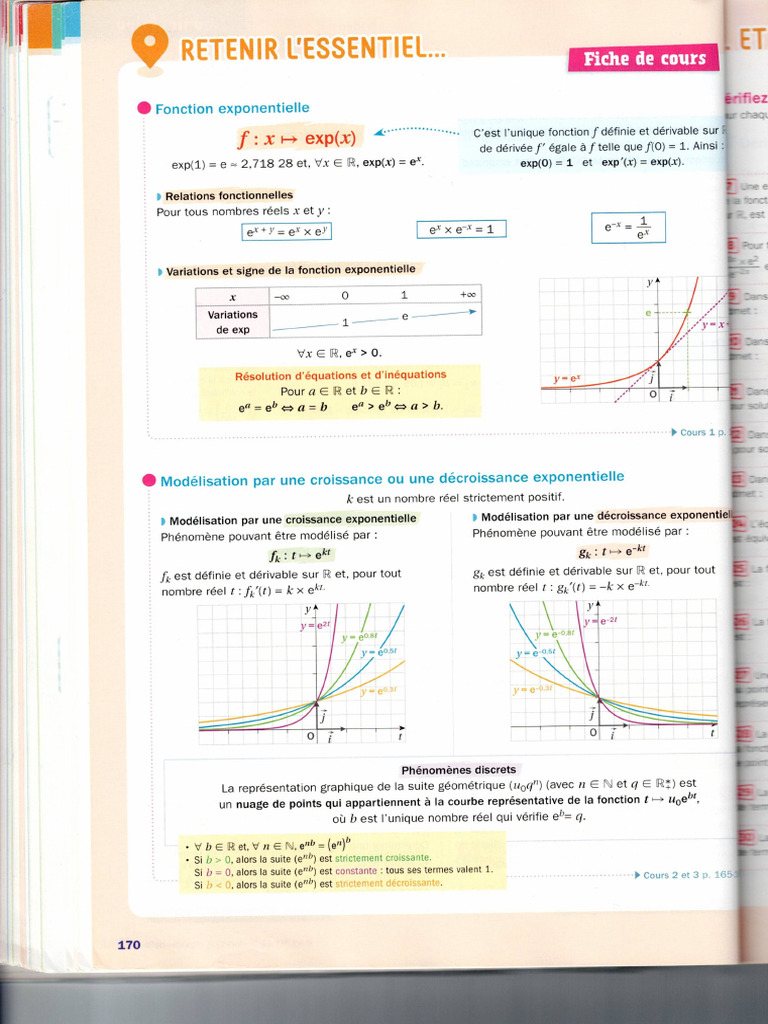 Fonction Exponentielle | PDF
