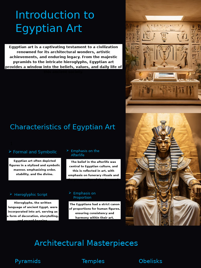 Egyptian Art: A Timeless Legacy | PDF | Ancient Egypt | Social Science