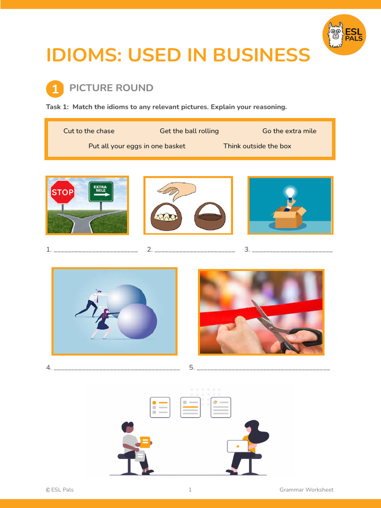 (SV) Business Idioms | PDF