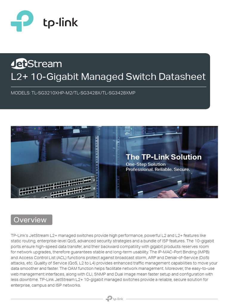 SDN 10-Gigabit Managed Switch | PDF | Computer Network | Computers