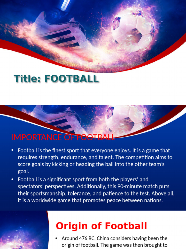 Football Template 16x9 | PDF
