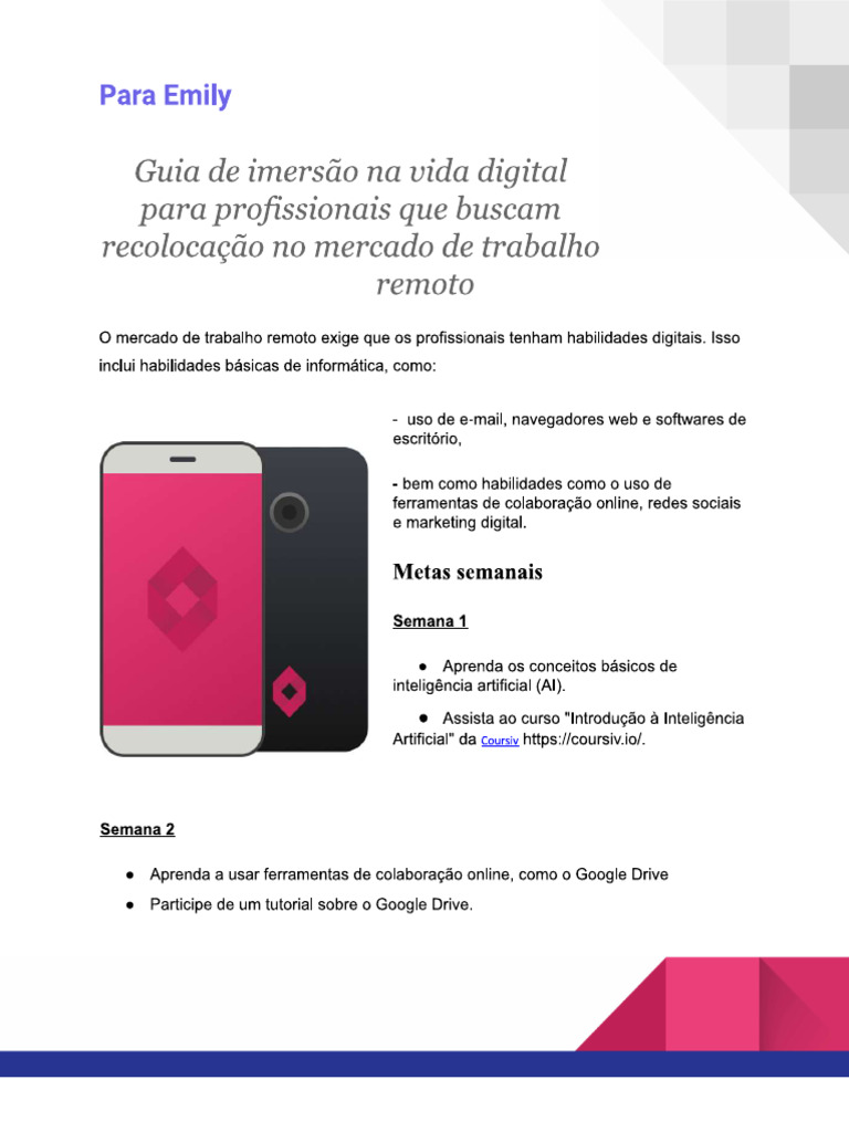Guia de imersão na vida digital _V0_para Emily | PDF