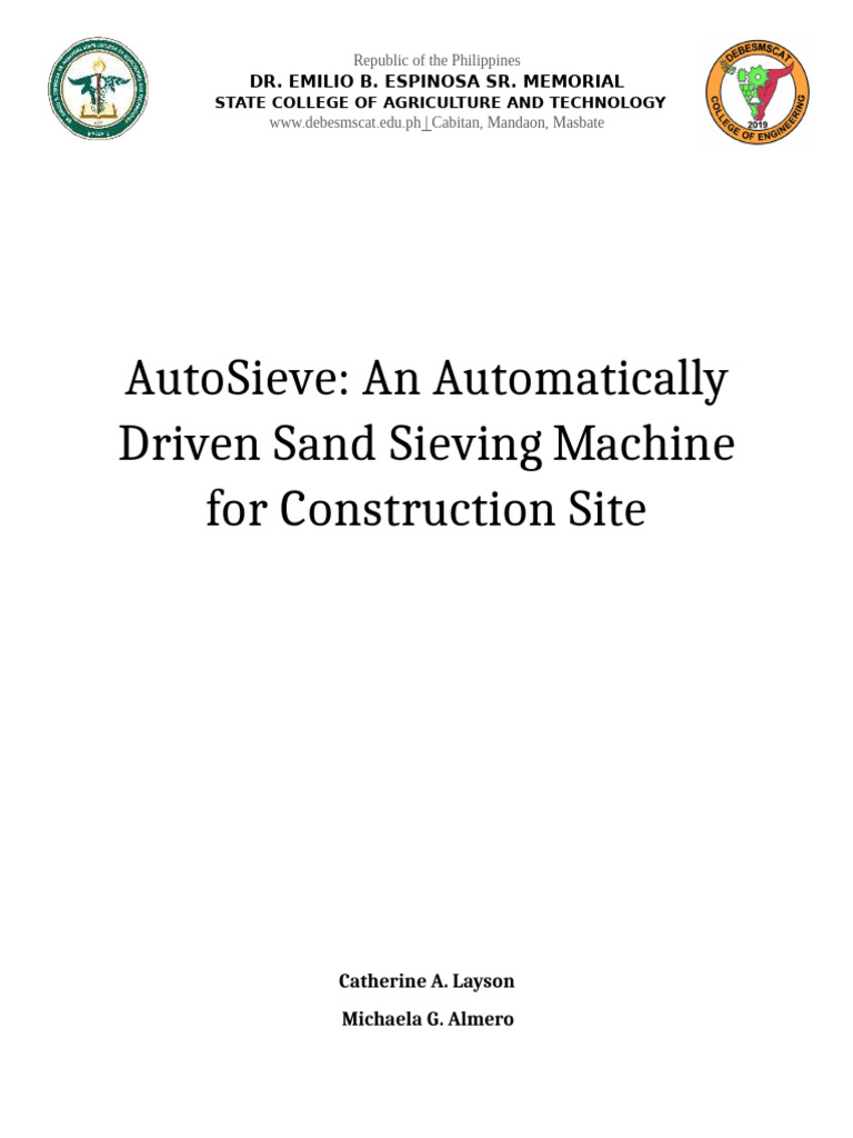 Auto-Sieve Final 2.0 | PDF