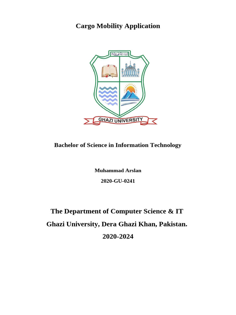 Final Cargo Mobility Application | PDF | Software Development Process ...