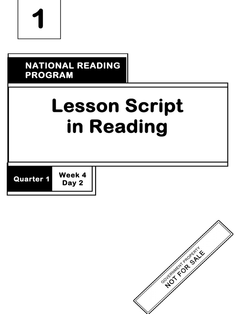 Lesson Script in Reading | PDF