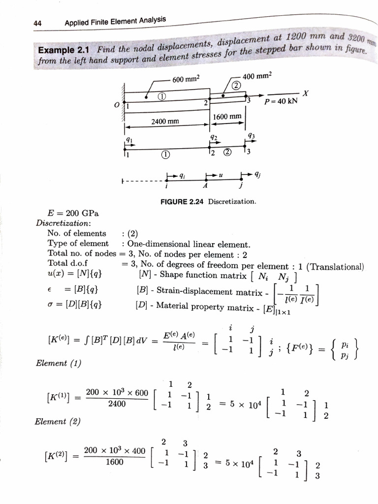 Chapter_3B_Problems_Bar_Elements | PDF