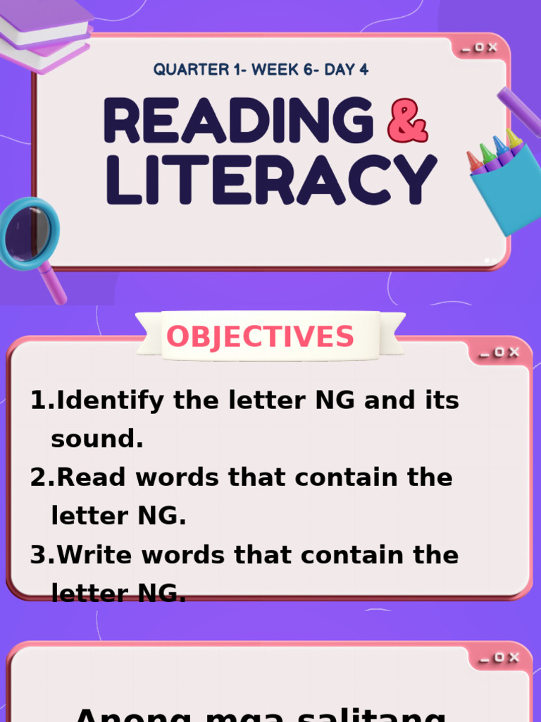 Day 4 Reading and Literacy q1 w6 d4 | PDF