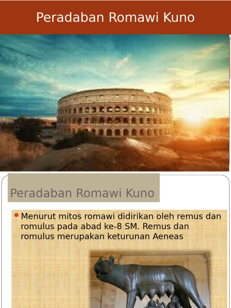 Peradaban Romawi Kuno | PDF
