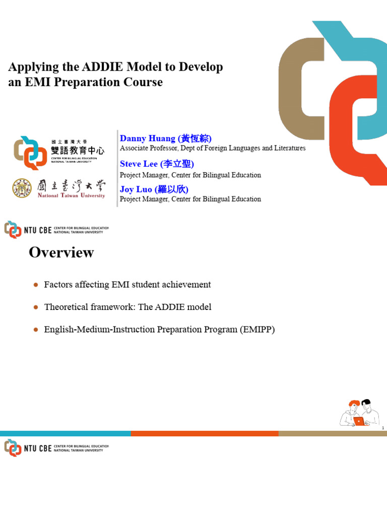 1B - Applying The ADDIE Model To Develop An English-Medium-Instruction ...