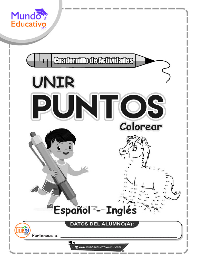 Cuadernillo Unir Puntos y Colorea Me360 | PDF | Crecimiento personal y ...