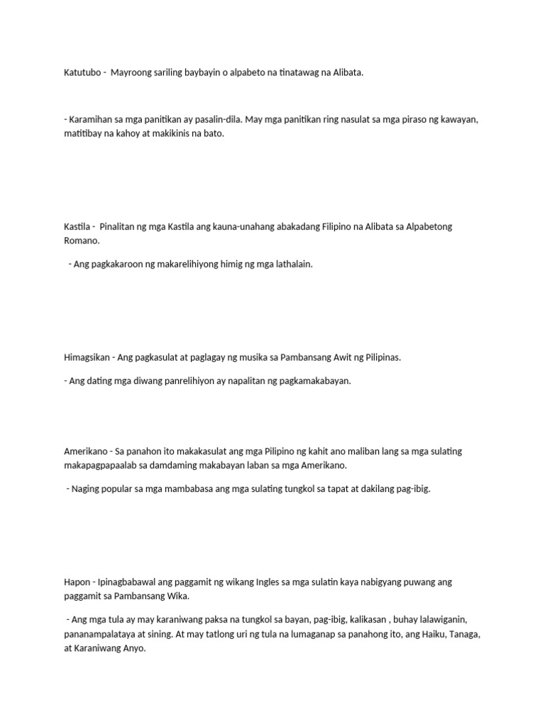 Katutubo - May | PDF