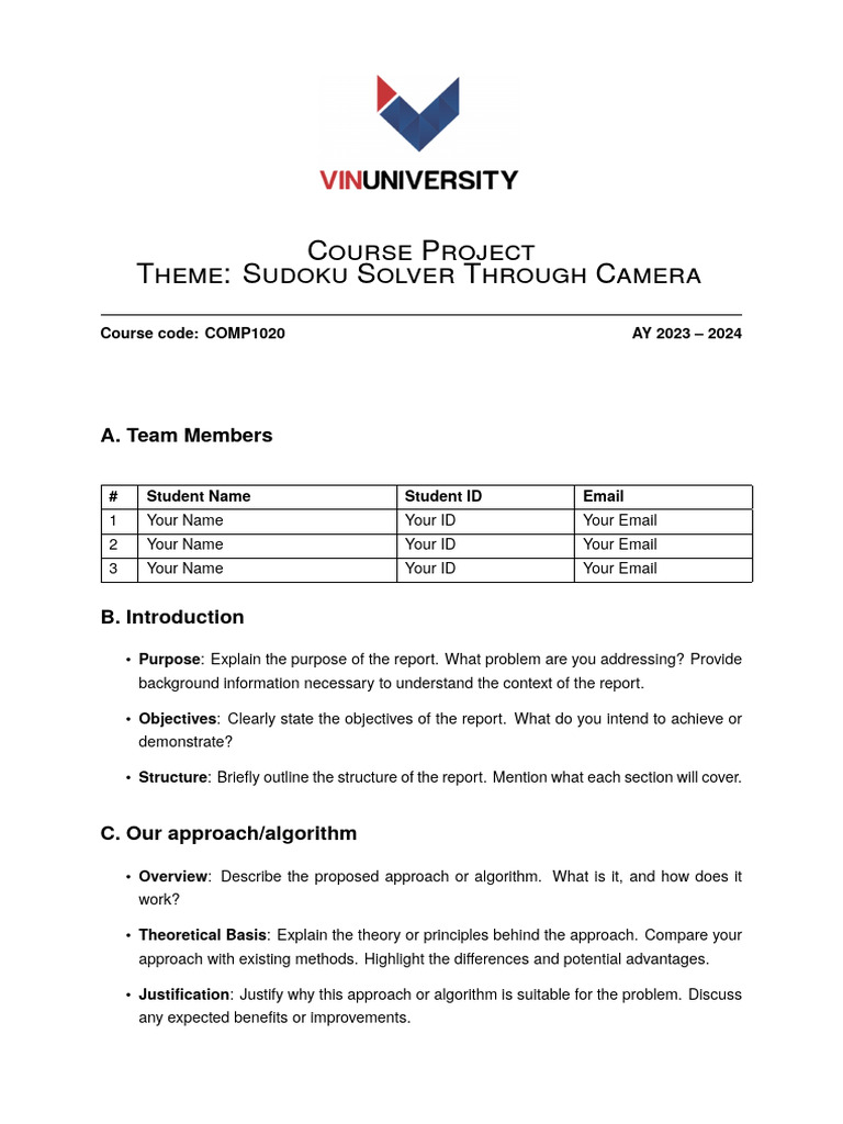 Proposal Report Templates | PDF