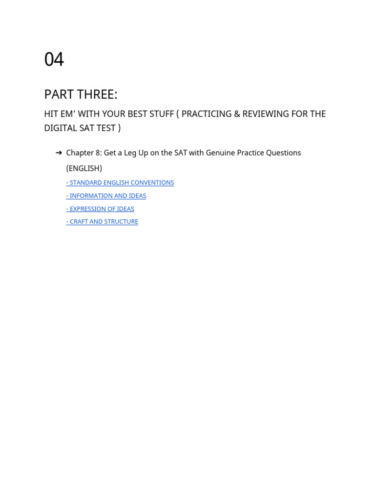 DSAT 100 Question | PDF