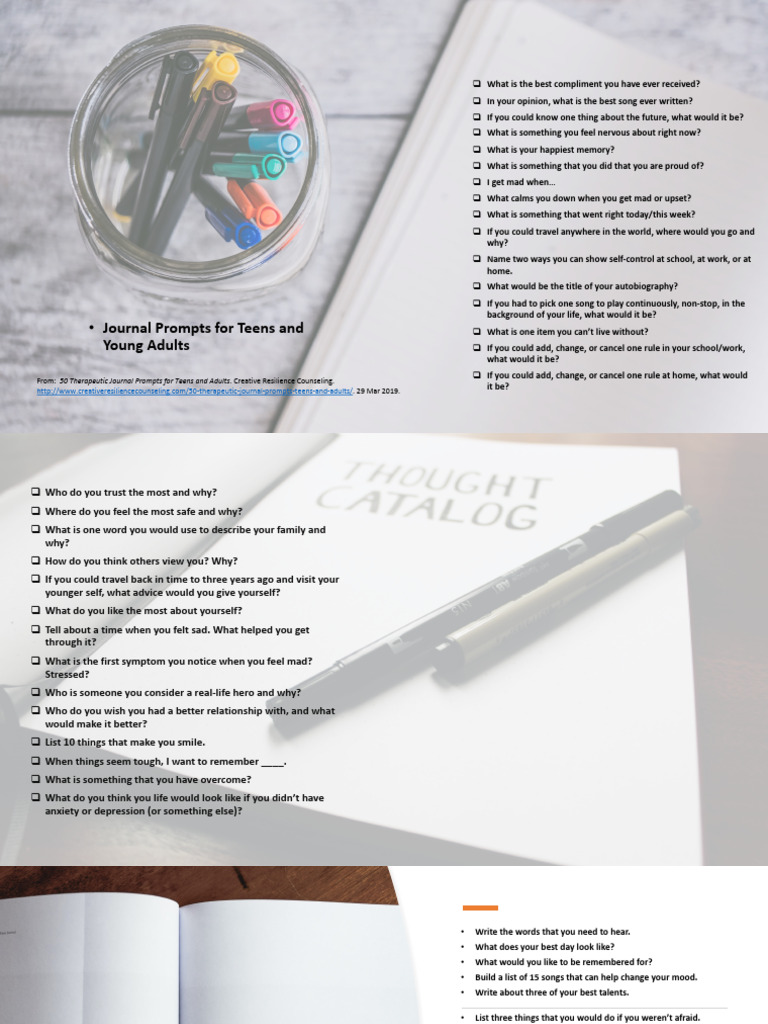 Journal Prompts | PDF