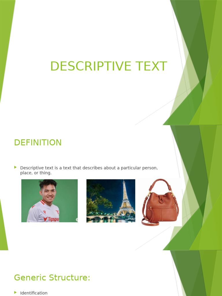 Descriptive Text | PDF