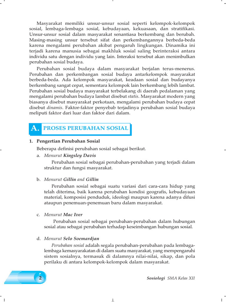 Kelas3 Sosioligi Ruswanto | PDF