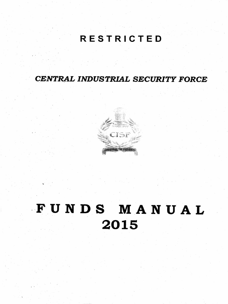 Fund Manual 2015 | PDF