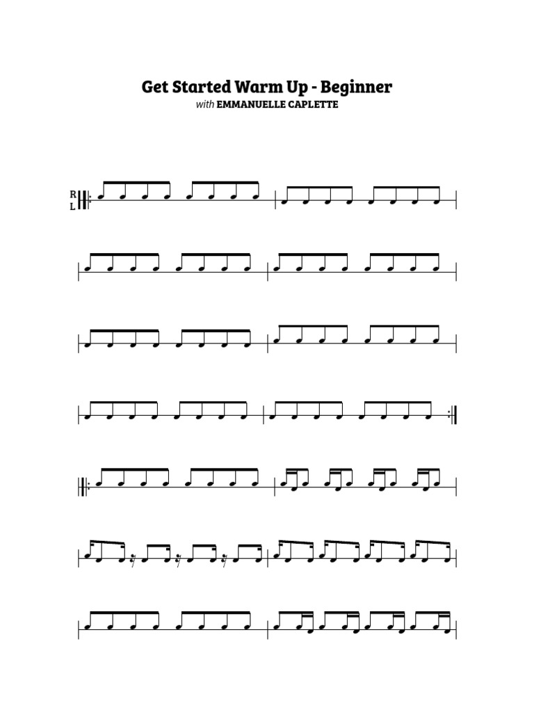 Beginner Warmup 1 | PDF