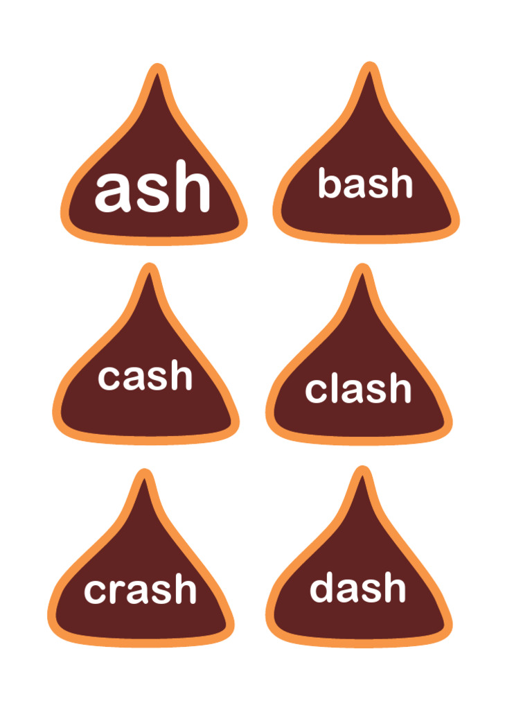 Hershey's Kisses Words-Ash | PDF