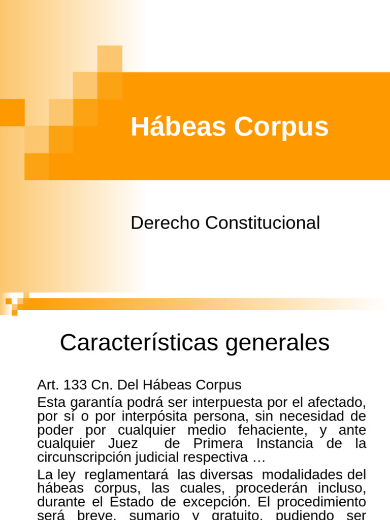 Hábeas Corpus | PDF