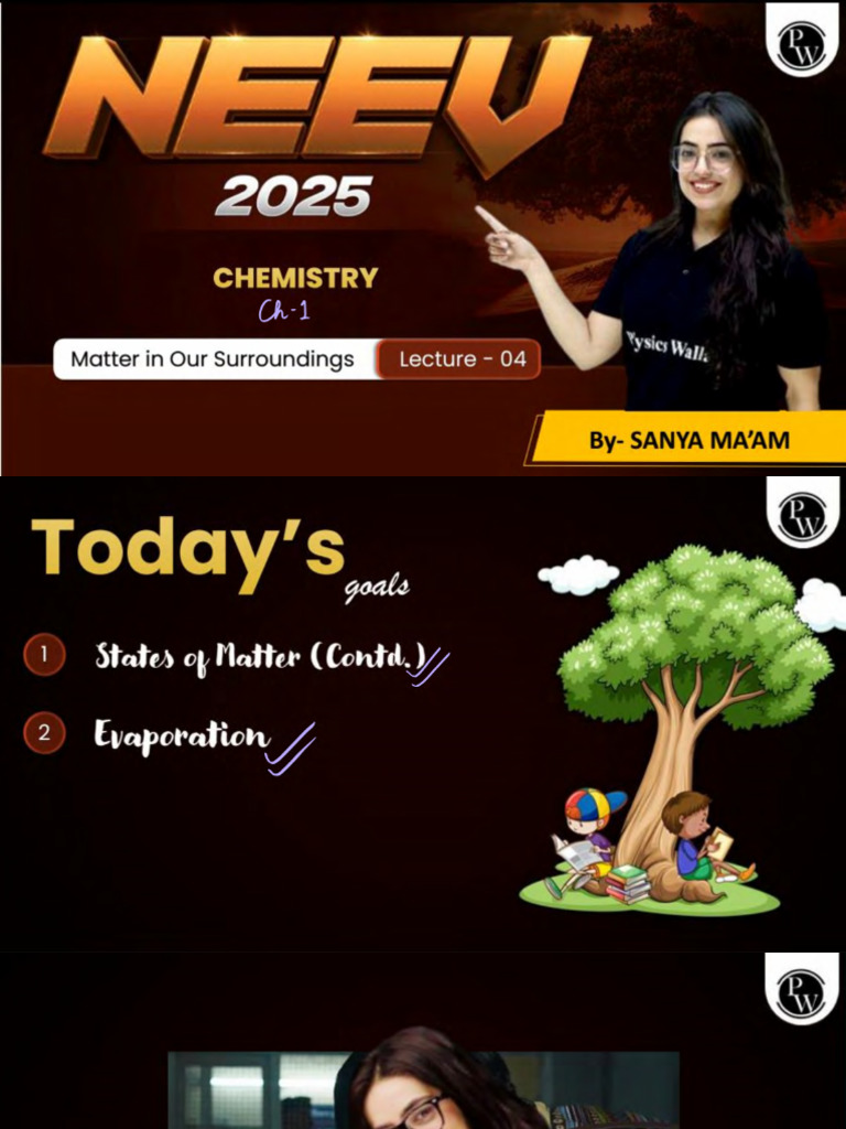 Matter in Our Surroundings 04 _ Class Notes __ Neev 2025 | PDF Matter in Our Surroundings 04 _ Class Notes __ Neev 2025 | PDF