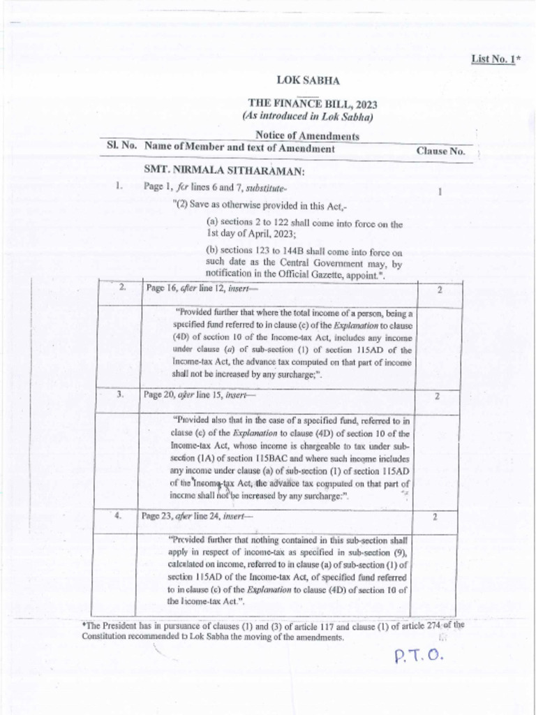 FA Amendment | PDF