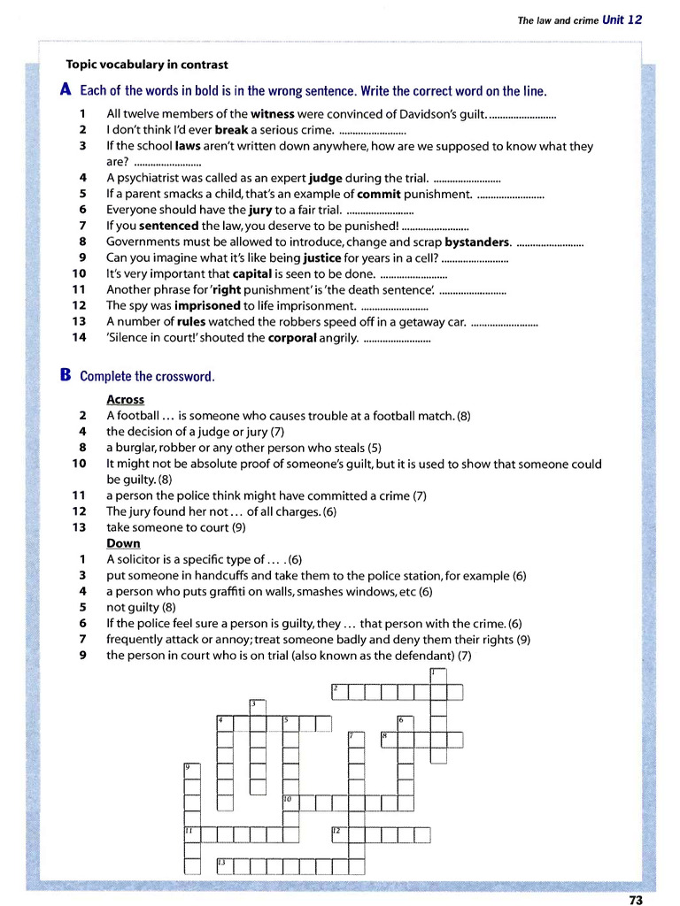 Destination B2. Grammar Vocabulary With Answer Key-Pages-75 | PDF