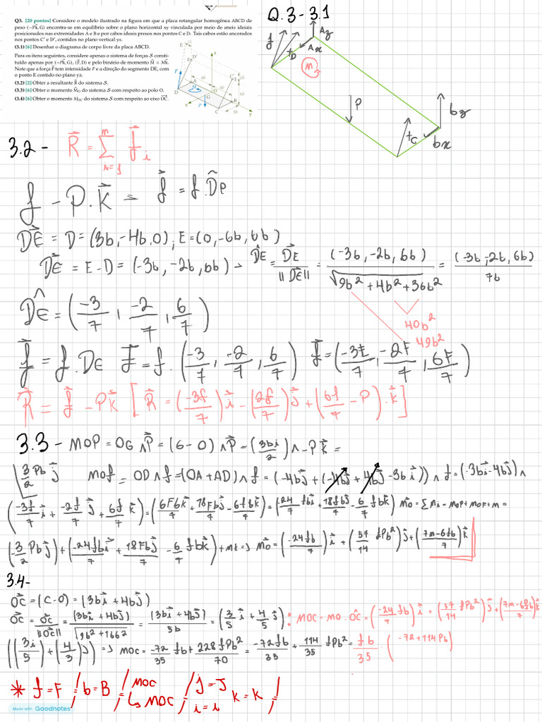 Mecânica PT 2 Matheus Farias 15479260 | PDF