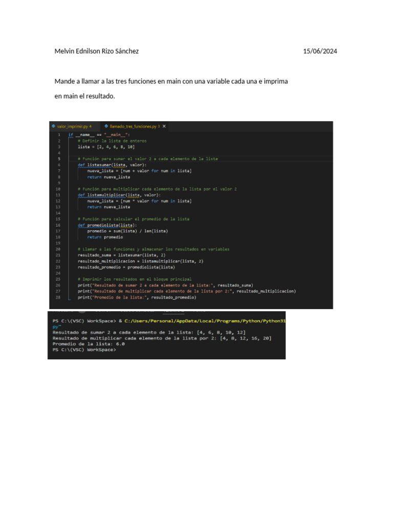 Funciones Python | PDF Funciones Python | PDF