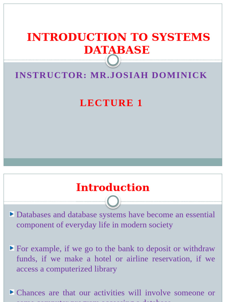DATABASE2 | PDF