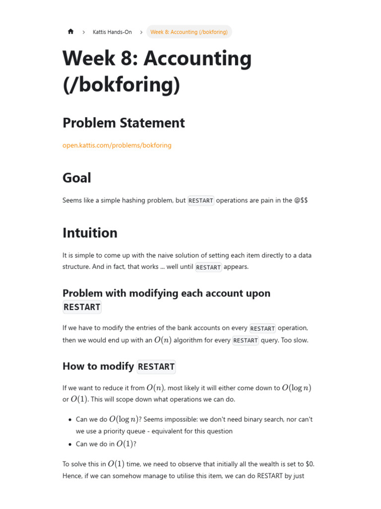 Week 8 - Accounting ( - Bokforing) - Jason's TLDR | PDF Week 8 - Accounting ( - Bokforing) - Jason's TLDR | PDF