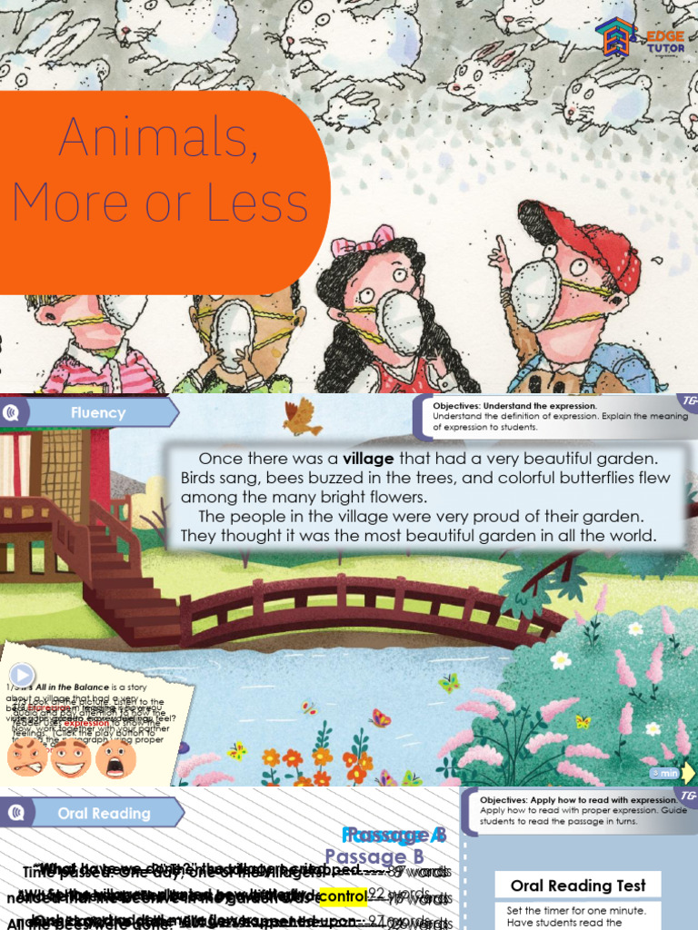 RE 8 L10 - Animals, More or Less | PDF