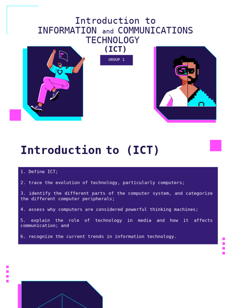 Chapter 1 Introduction To ICT | PDF