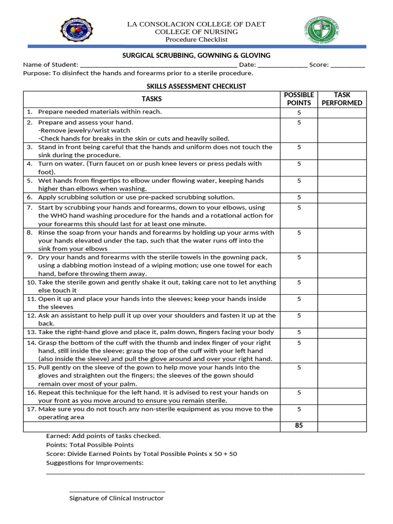 SURGICAL-SCRUBBING-GOWNING-GLOVING | PDF
