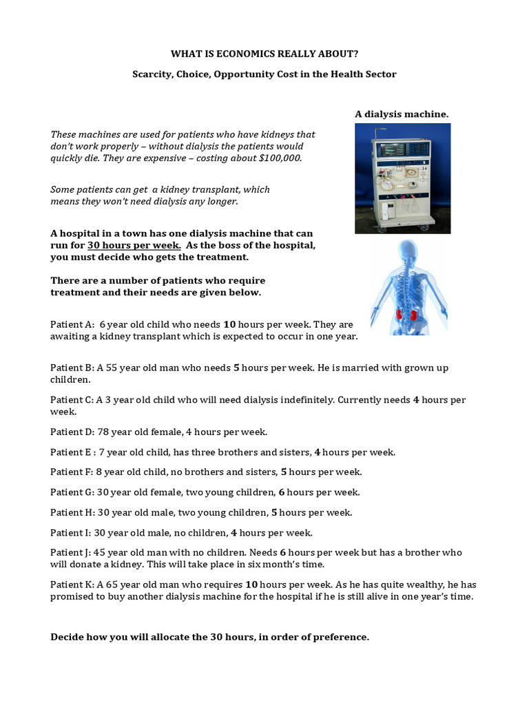 Dialysis Machine Game | PDF