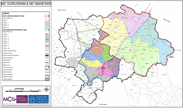 MC Gurugram & MC Manesar: Legend | PDF