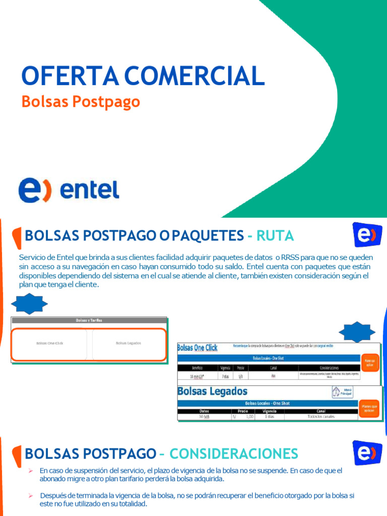 Bolsas Postpago | PDF