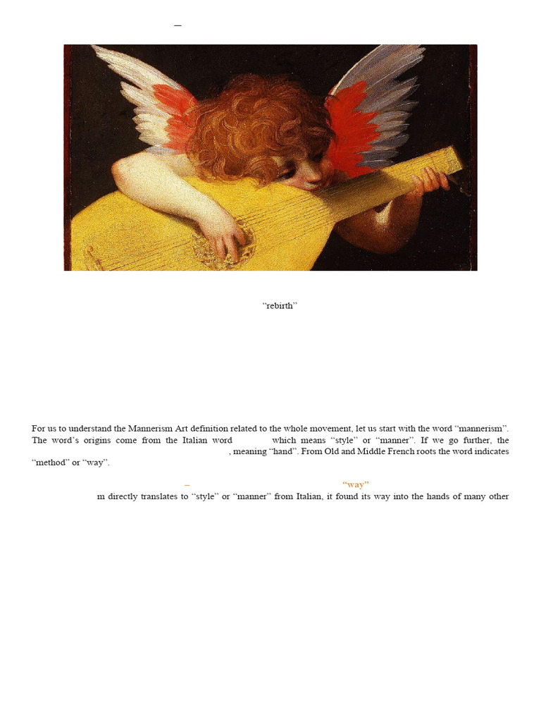 3.2. Mannerism Art | PDF