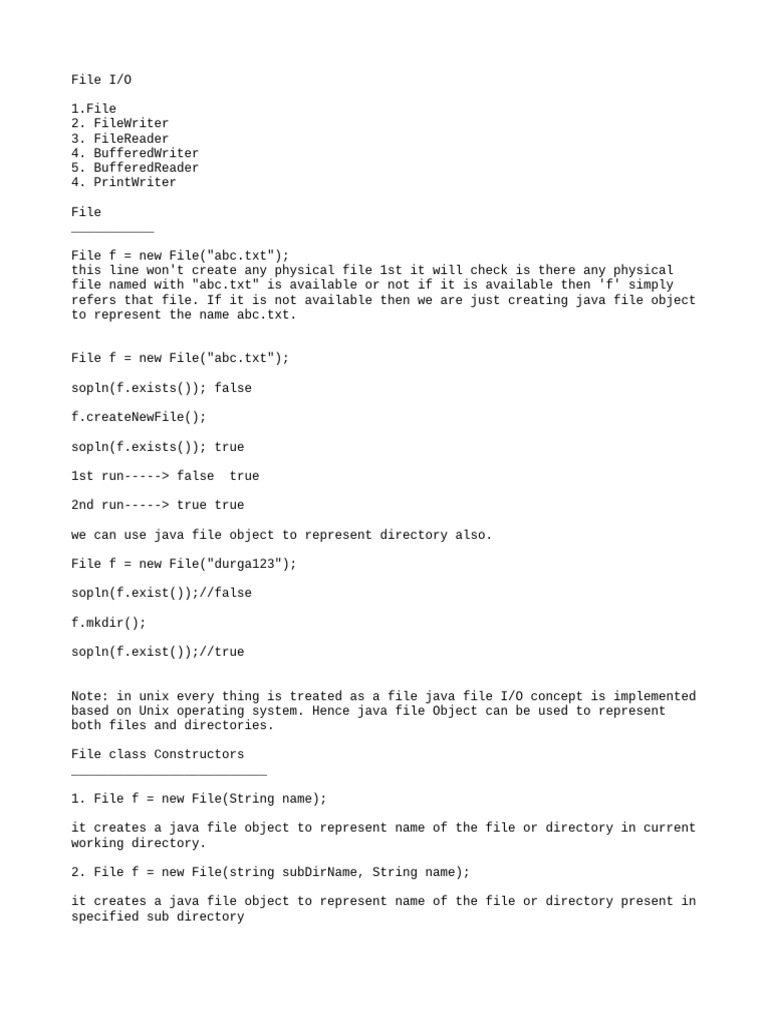 Java Io Pdf