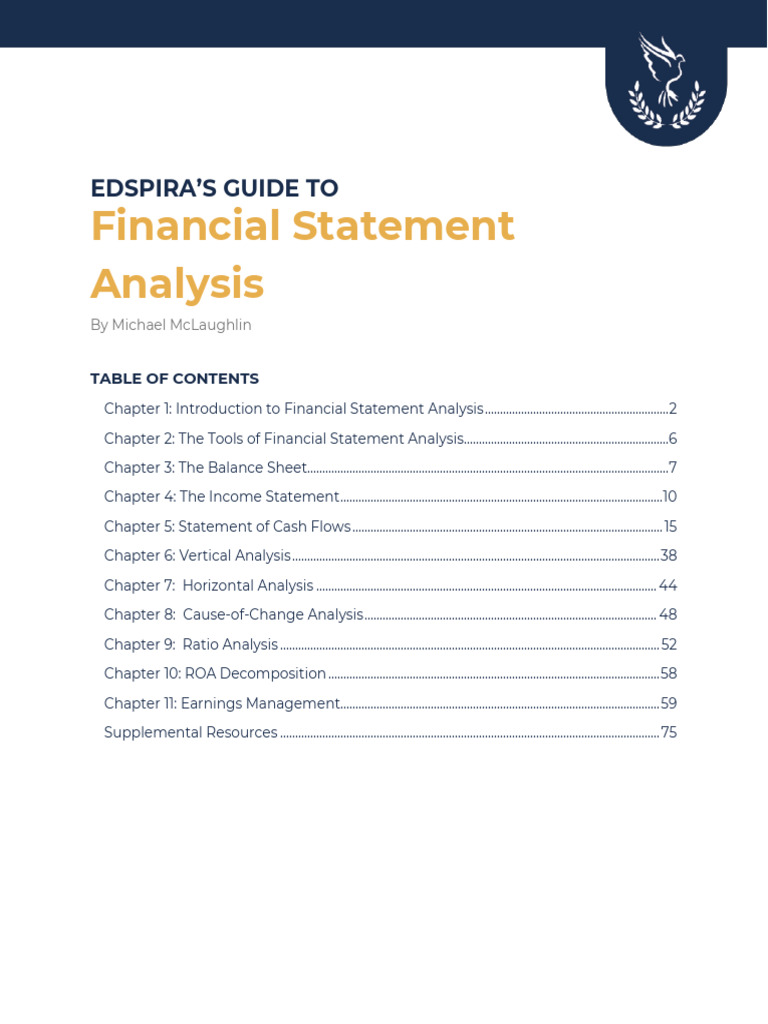 Financial Statement Analysis | PDF