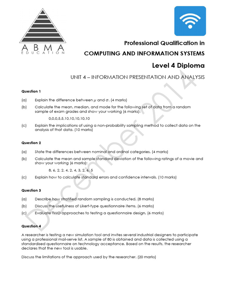 COIS-Level-4-Unit-4 | PDF