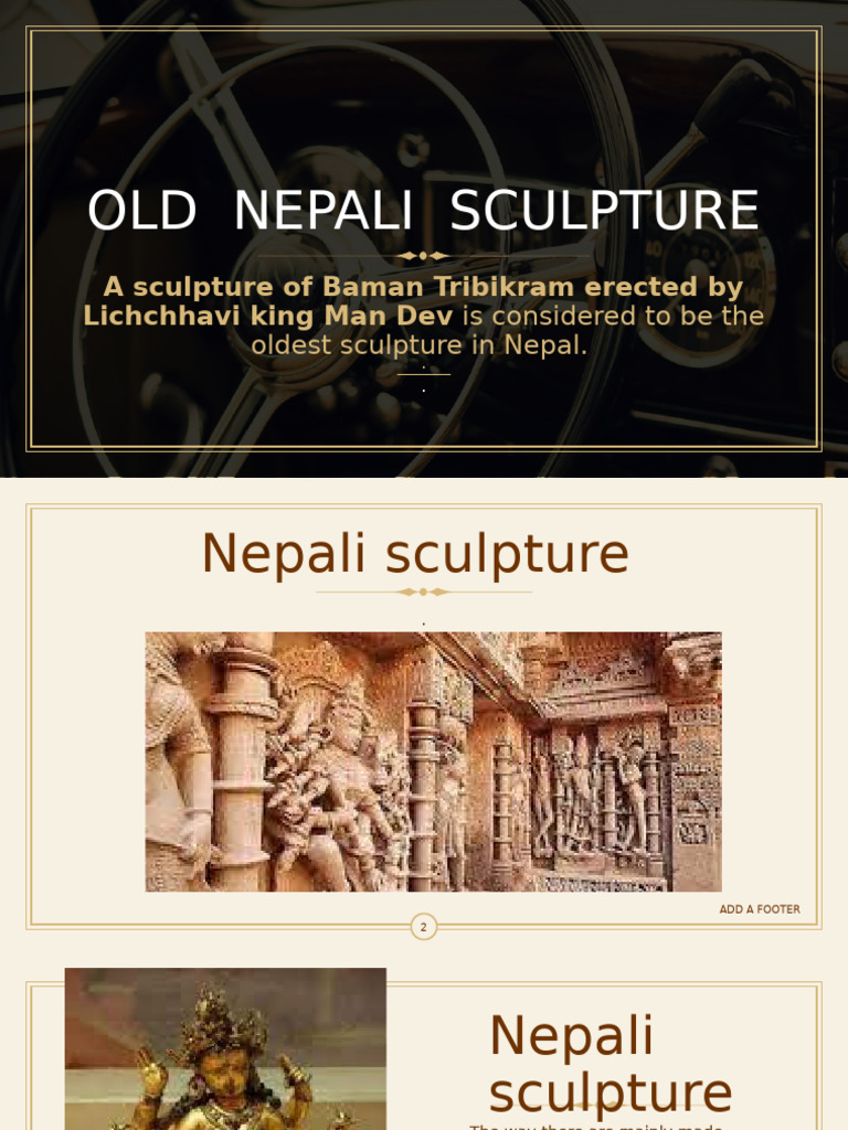Old Nepali Sculpture | PDF