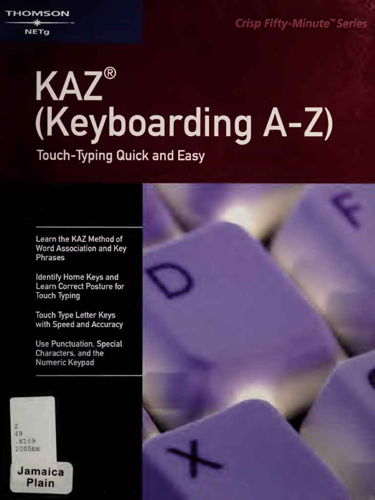 KAZ (Keyboarding A-Z) | PDF | Computer Keyboard | Input/Output