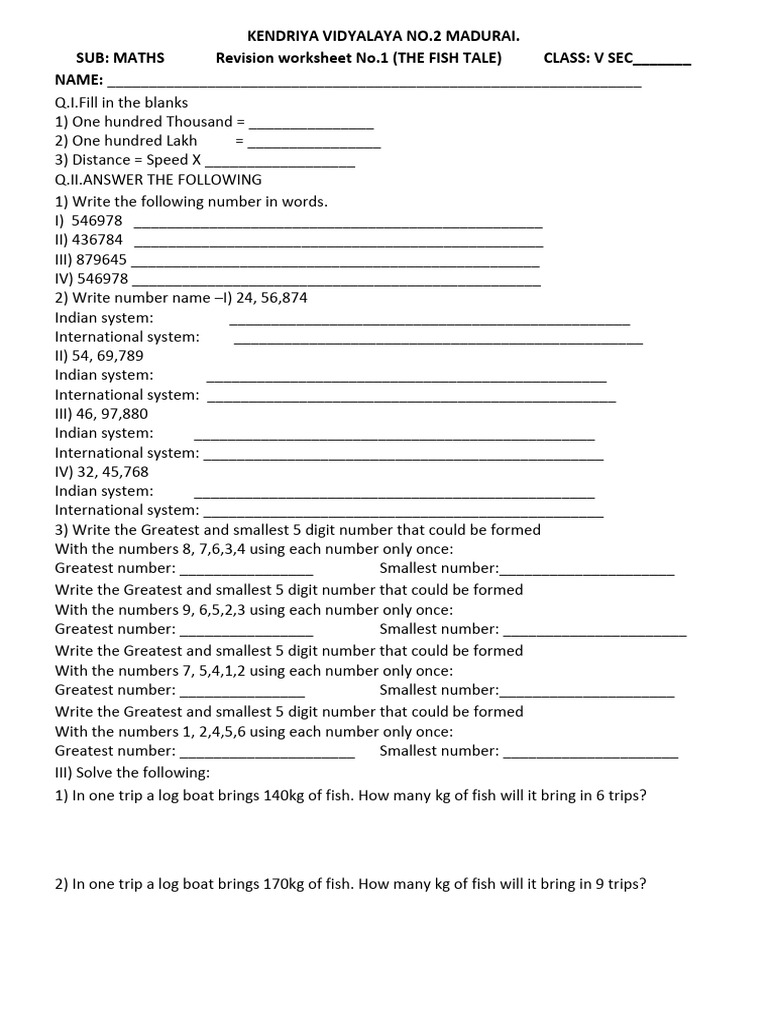 1.the Fish Table | PDF