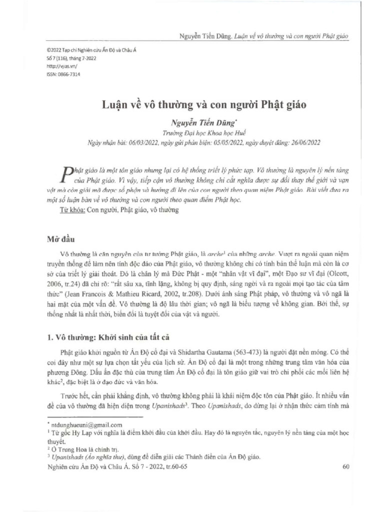 Nguyen Tien Dung Vo Thuong Vo Nga | PDF