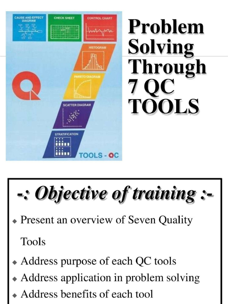 Unit 3 - Problem Solving Through 7 QC Tools | PDF