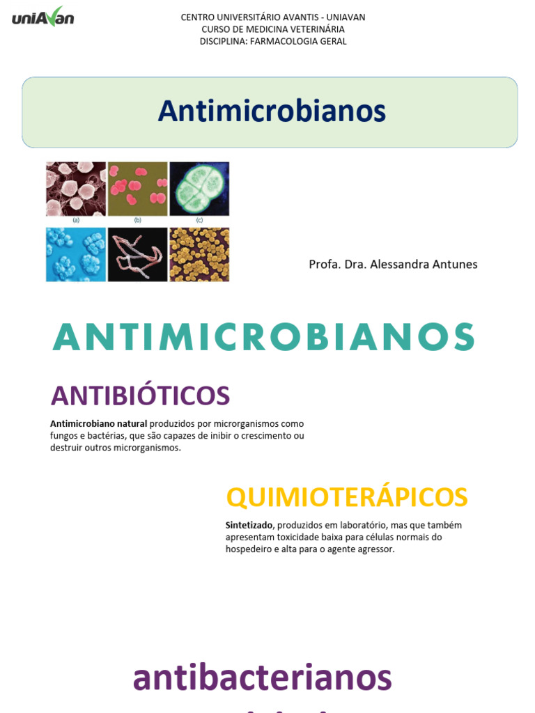 Antibacterianos | PDF