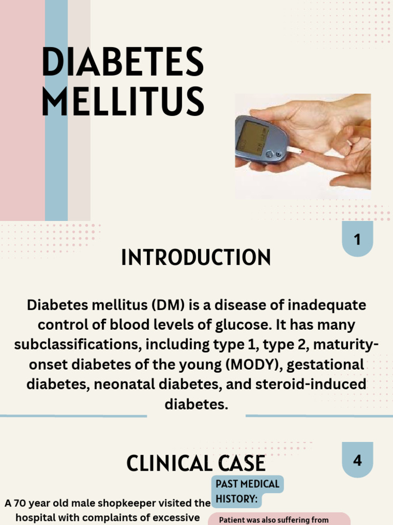Diabetes Mellitus | PDF