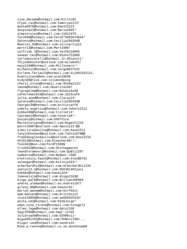 Drop Hotmail @gouzi - Gouzi | PDF
